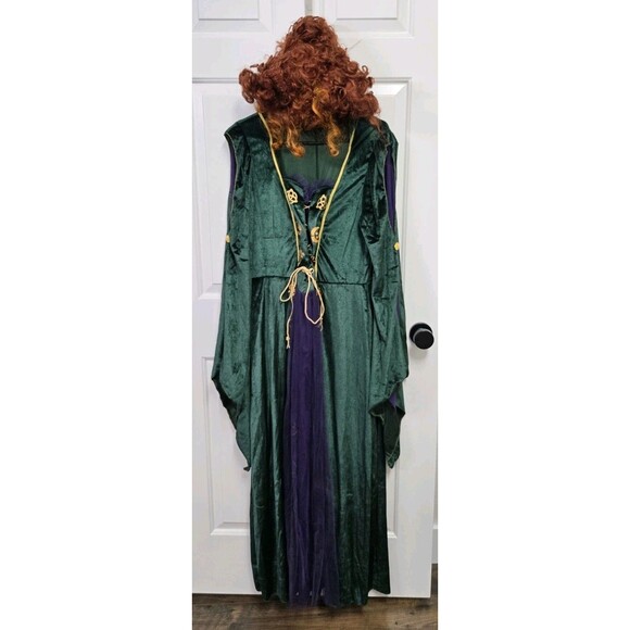 Spirit | Dresses | Hocus Pocus Costume Dress Wig Winifred Sanderson ...